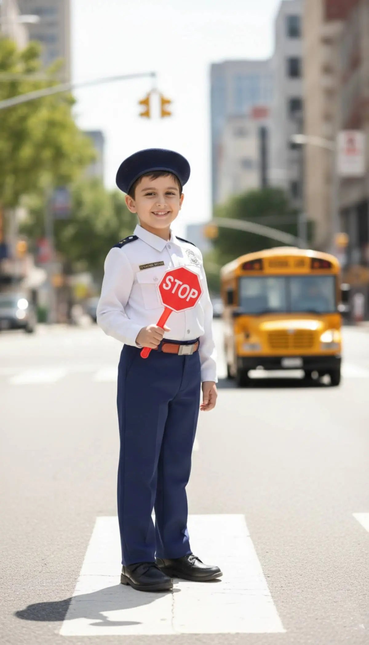 kids fancy dress Fancydresswale Kids Traffic Police Fancy Dress Costume ...