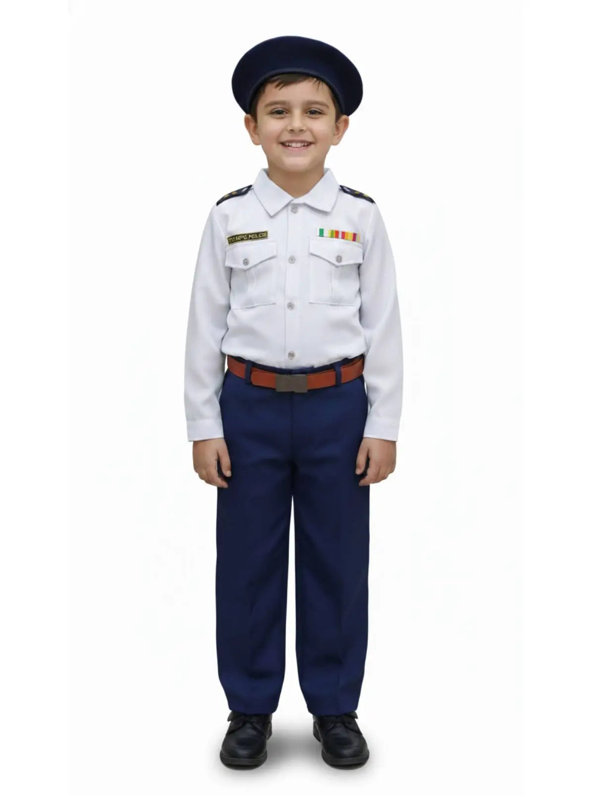 kids fancy dress Fancydresswale Kids Traffic Police Fancy Dress Costume ...